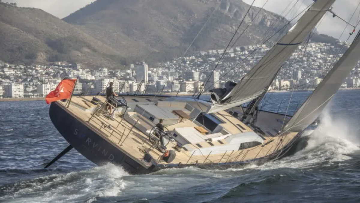 Southern Wind Sørvind yacht tastes first wind | Sea, Land, Air | POST ...