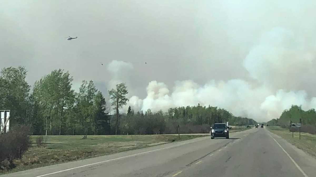Growing wildfire pushes Canadian town to be evacuated | News | POST ...