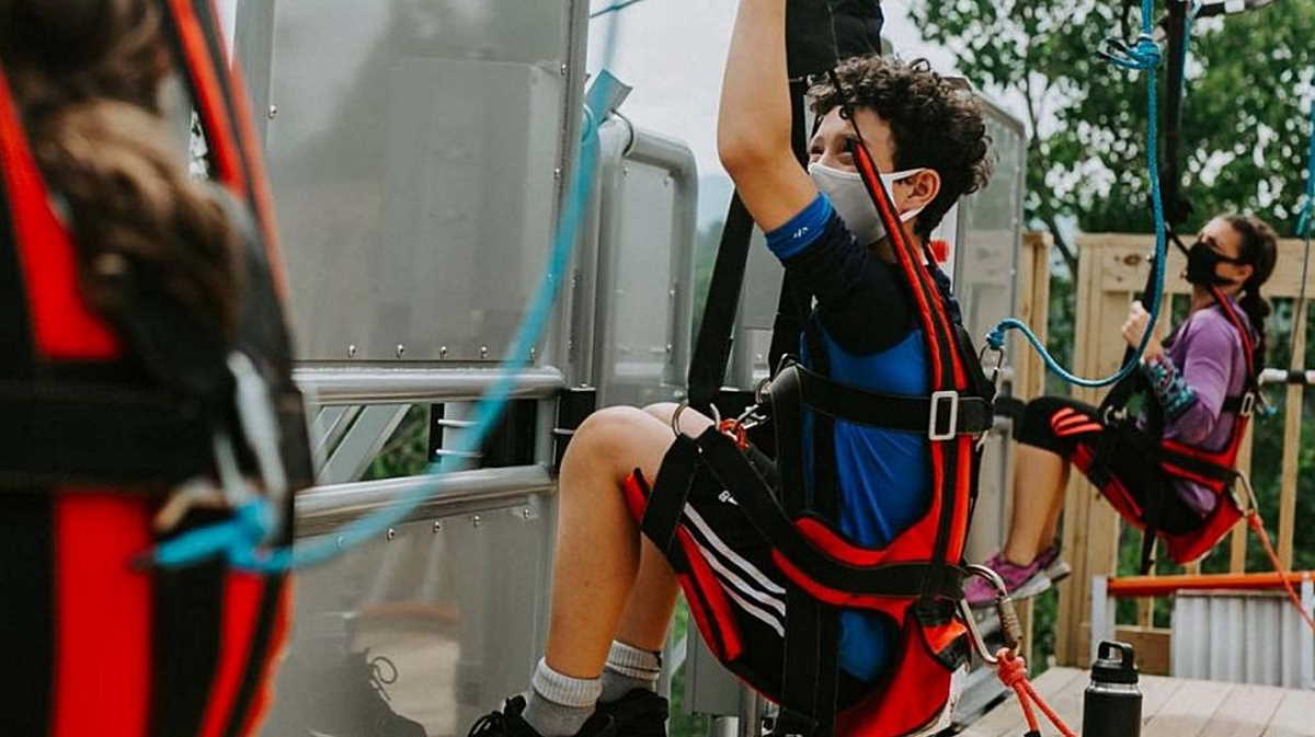 New Sky Flyer Zipline at the Lake Placid now open for summer | Travel ...