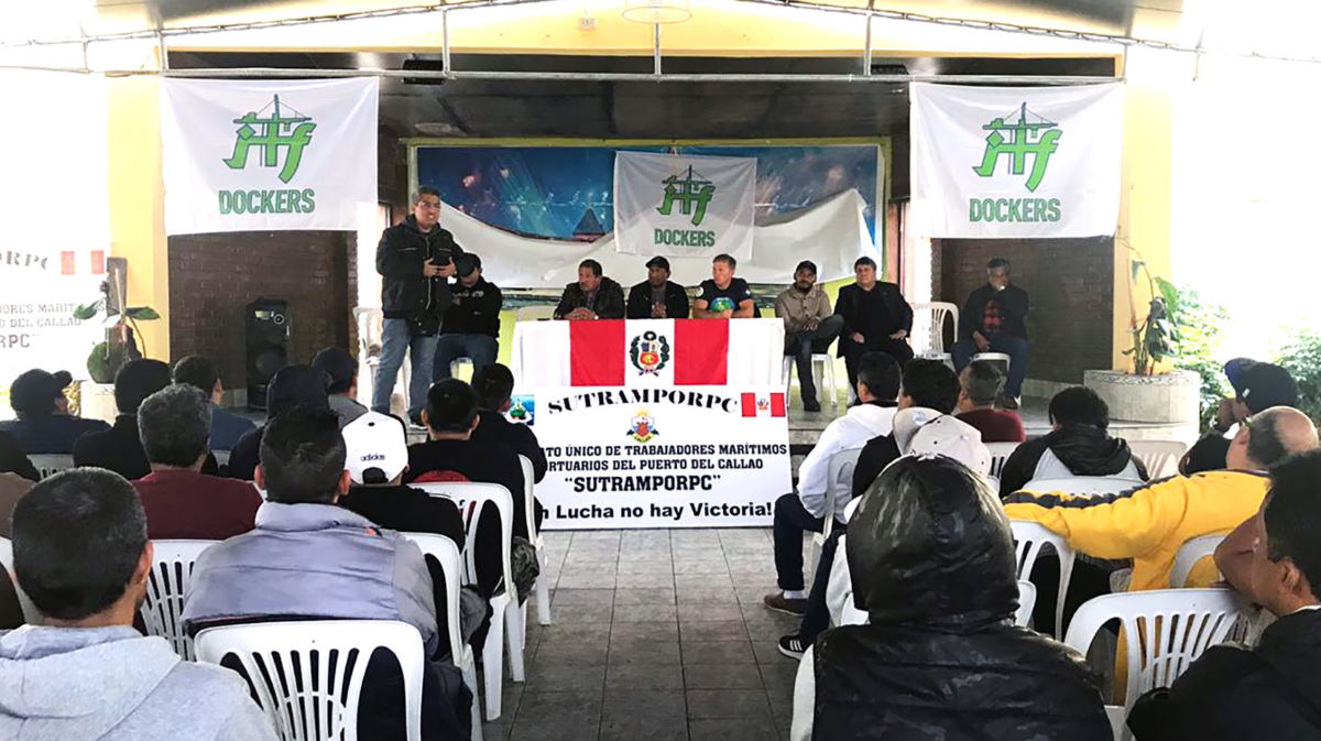 Dockers’ unions in Peru commit to unite and fight under the ITF flag ...