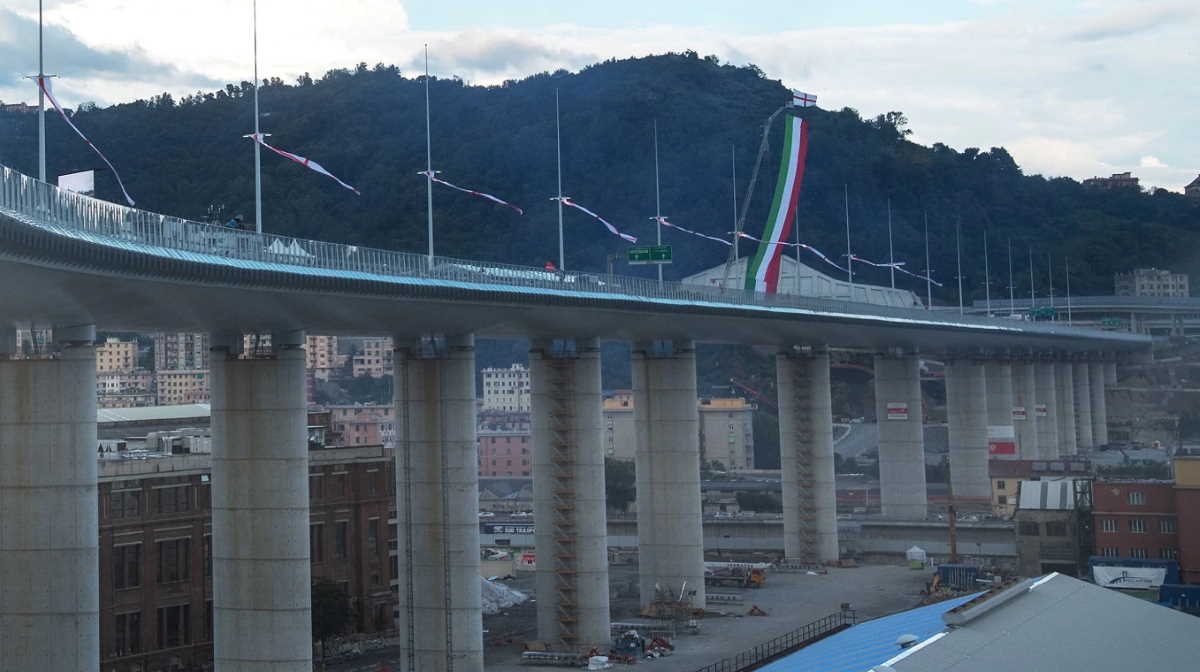 Italy inaugurates new Genoa bridge two years after collapse | News ...