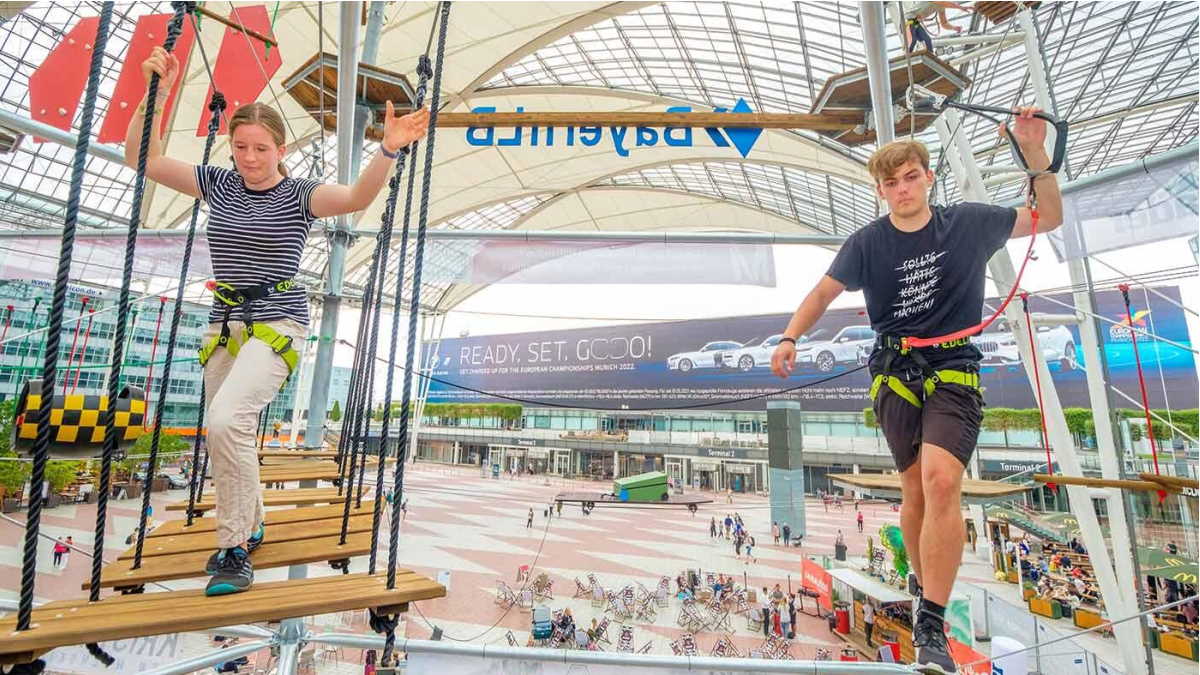 High-rope course is returning to Munich Airport Center | Travel | POST ...