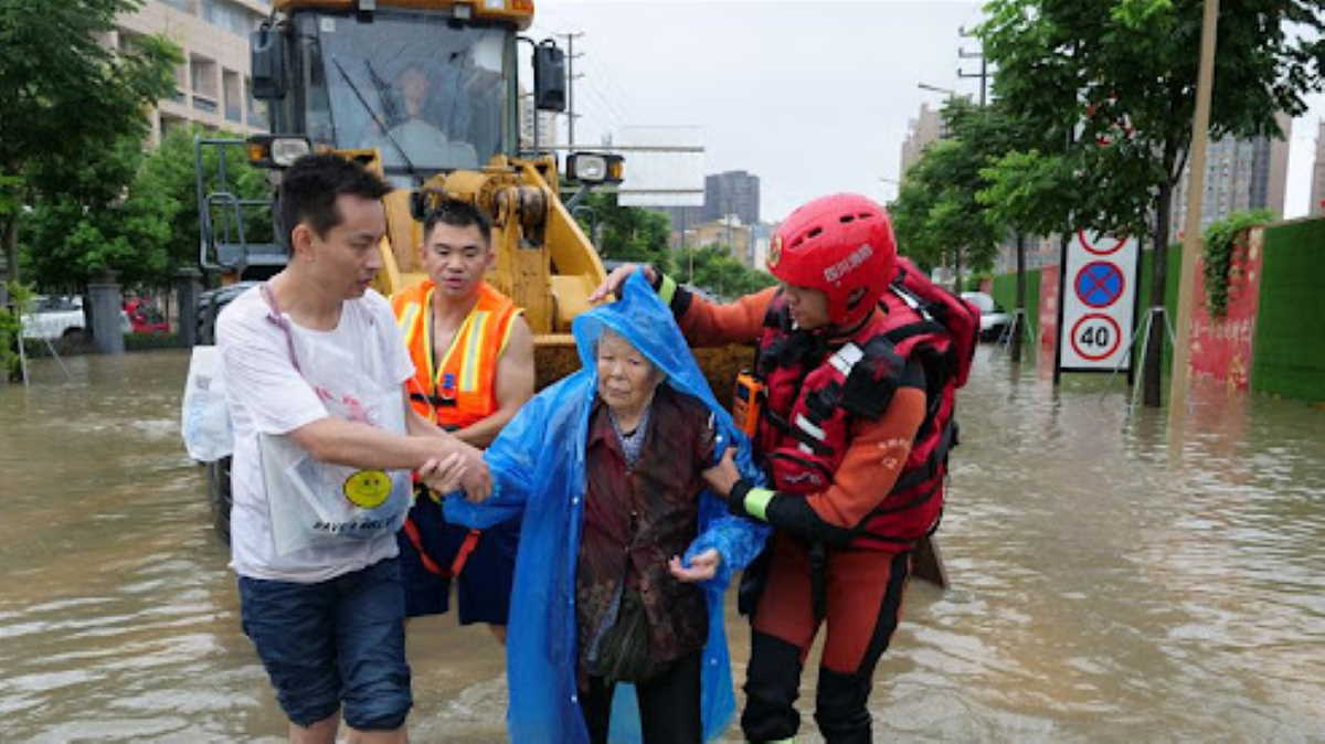 Heavy rain in China forces evacuation of 80,000 people | News | POST ...