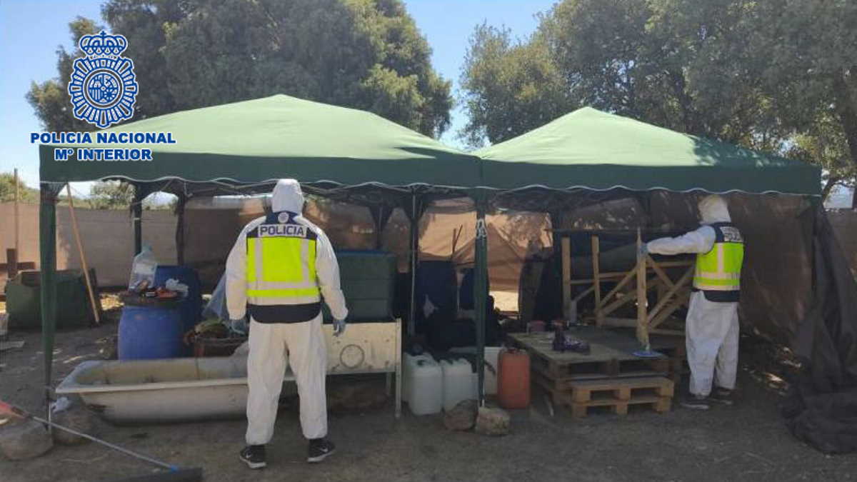 First cocaine laboratory installed in Spain with same structure as ...