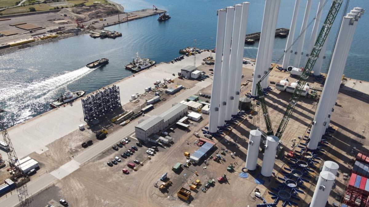 Moray West offshore wind farm selects Port of Nigg for marshalling ...
