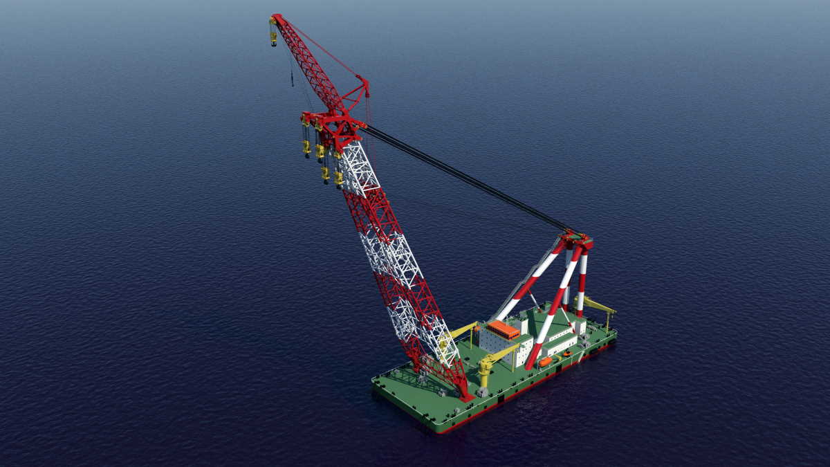 Drydocks World signs deal for largest floating sheerleg crane in Middle ...