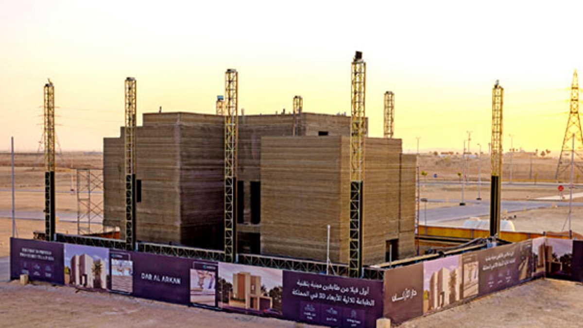Saudi developer Dar Al Arkan completes region's first 3D printed villa ...
