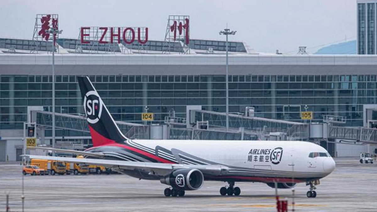 First all-cargo route opens in China's first professional cargo hub airport | Business | POST ...