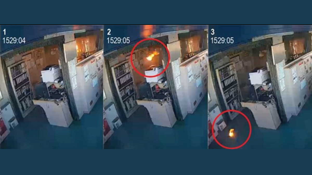 Lithium-ion battery explosion leads to fire on oil tanker | News | POST ...