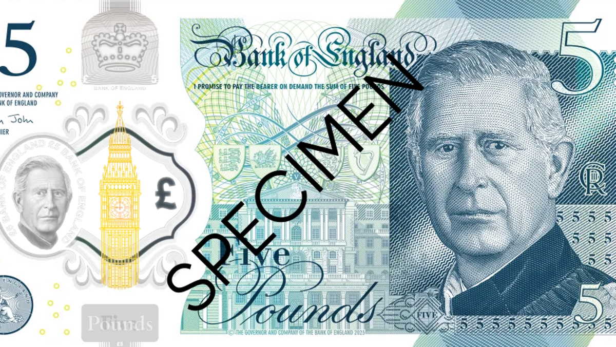 Banknotes featuring King Charles III revealed | News | POST Online Media