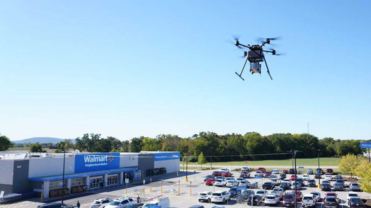 Walmart’s drone delivery service takes flight in three states ...