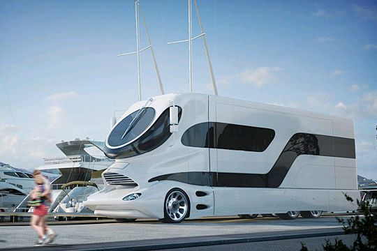 eleMMent Palazzo: Gold and marble on wheels | Sea, Land, Air | POST ...