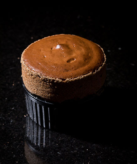 P125 Chocolate Soufflé | Valrhona