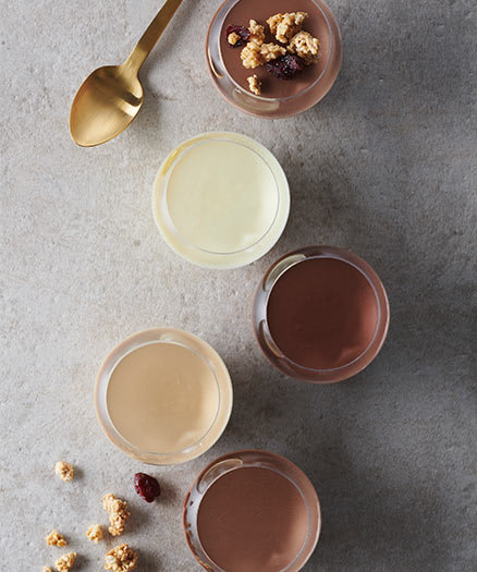 Chocolate Pannacotta | Valrhona Chocolate