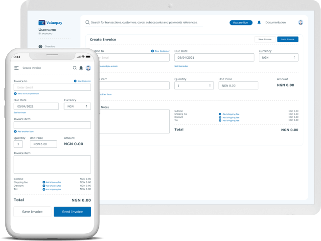 Streamline your invoicing and payment processes