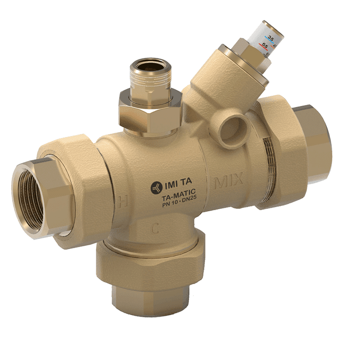 TA-Matic - Termostatisk blandeventil for tappevann Varmesystemer