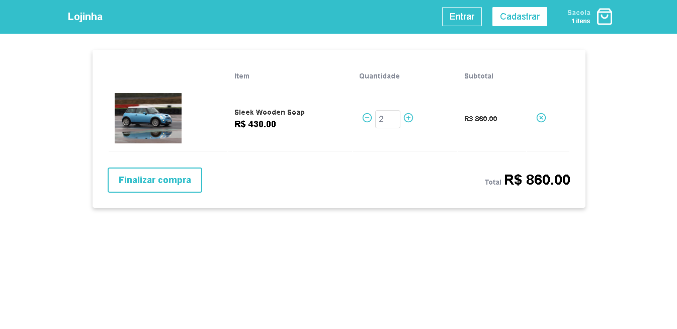 GitHub - thagd/Lojinha: Criação de uma loja usando Redux