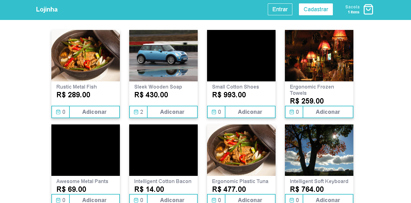 GitHub - thagd/Lojinha: Criação de uma loja usando Redux