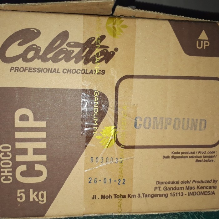 Promo collata choco chips repack 500 gr Diskon 35% di Seller Odettee ...