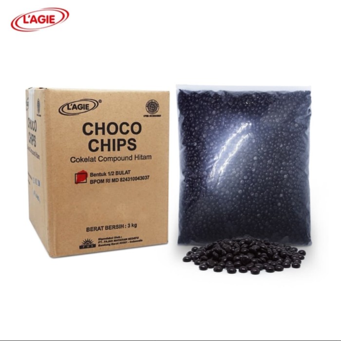 Promo Coklat Choco Chip Kiloan 1/2 Bulat / Chocochip / Chocochips 500G ...