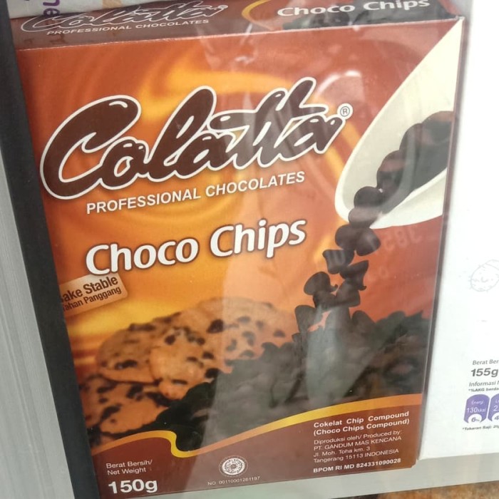 Promo Collata choco chips 150gr/Coklat chip Diskon 37% di Seller ...