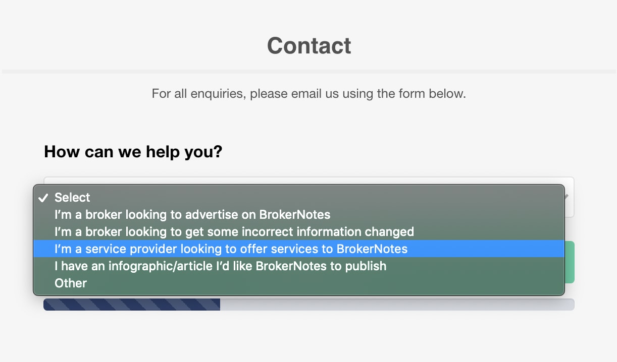 15 Best Contact Form Design Examples of 2024