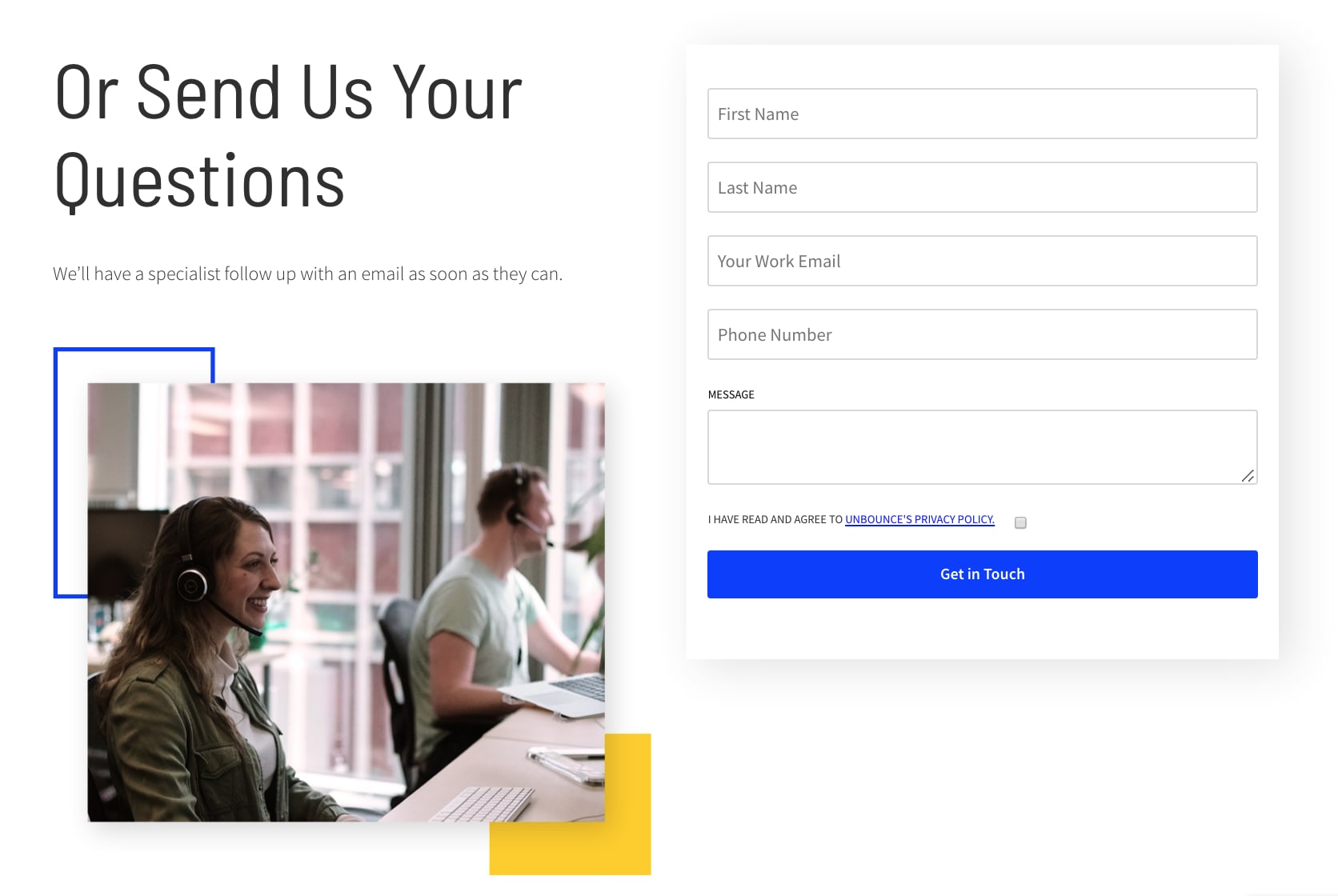 15 Best Contact Form Design Examples of 2023