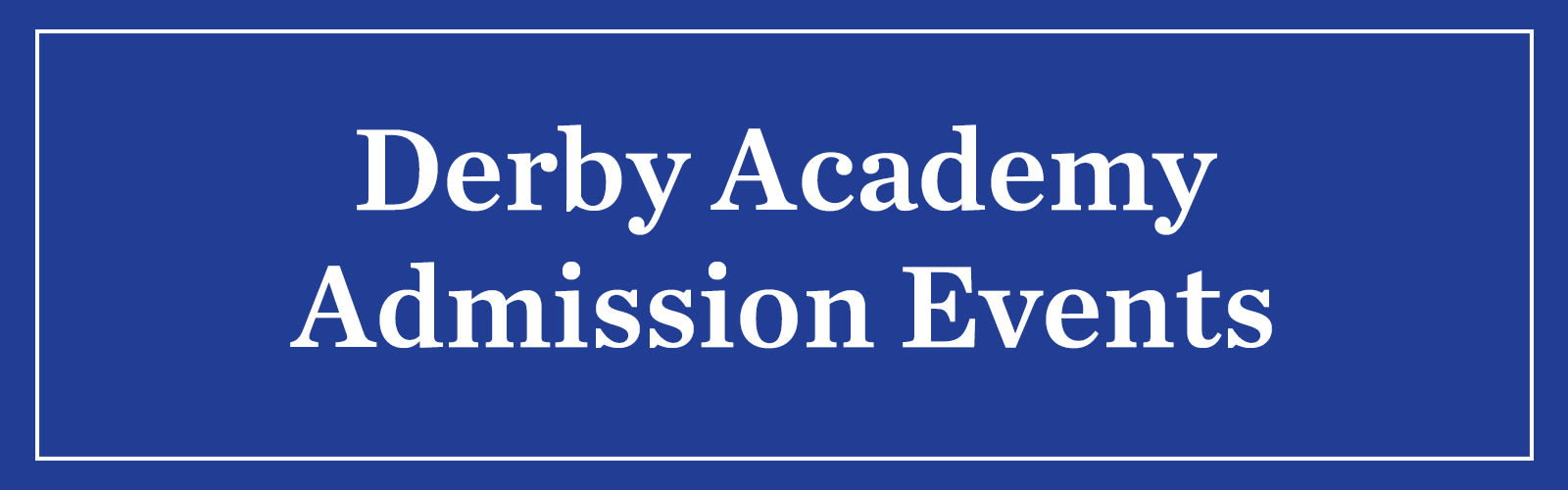 Admission Events - Family