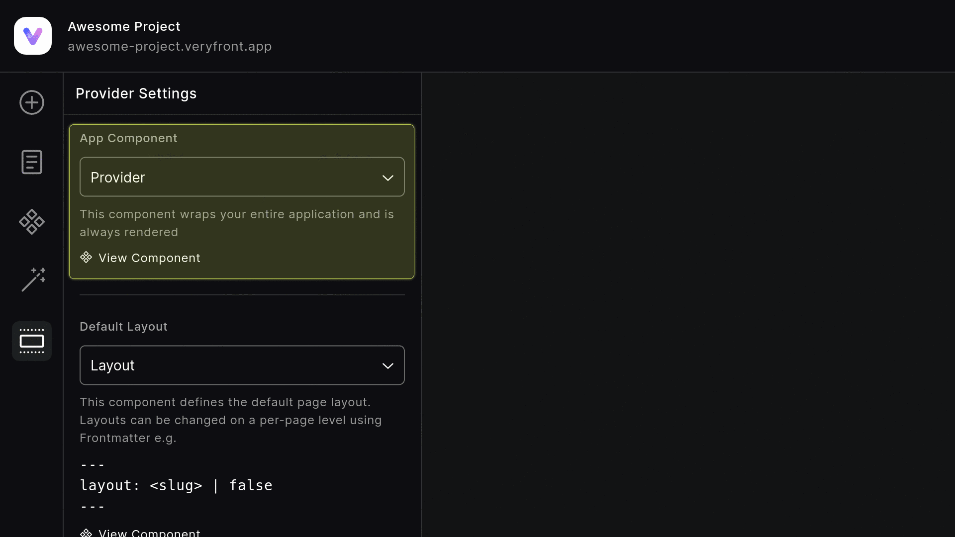 Understanding the App Component | Veryfront Documentation Understanding the App Component | Veryfront Documentation