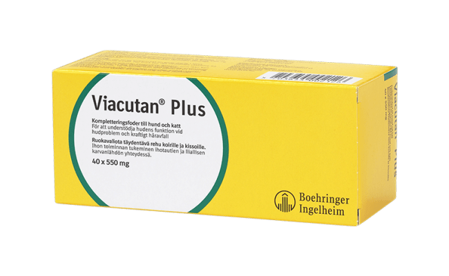 Viacutan Plus Kapsler 550 mg, 40 enpac VESO Apotek
