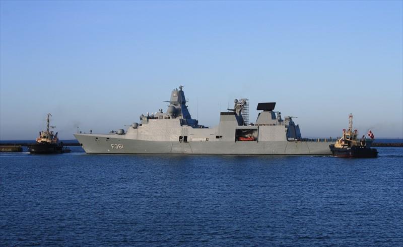 DANISH WARSHIP F361 - Vesseljoin