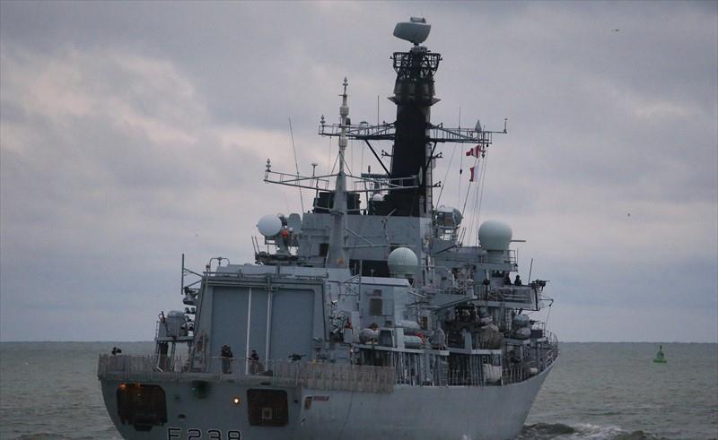 HMS NORTHUMBERLAND - Vesseljoin
