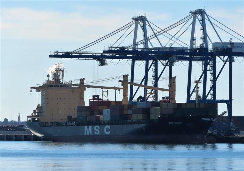 MSC WESER - Vesseljoin