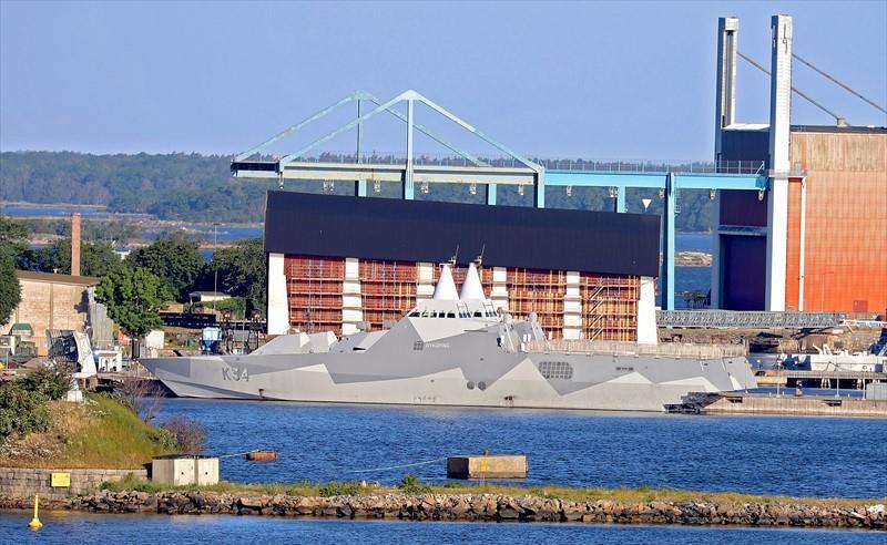 SWEDISH WARSHIP K34 - Vesseljoin