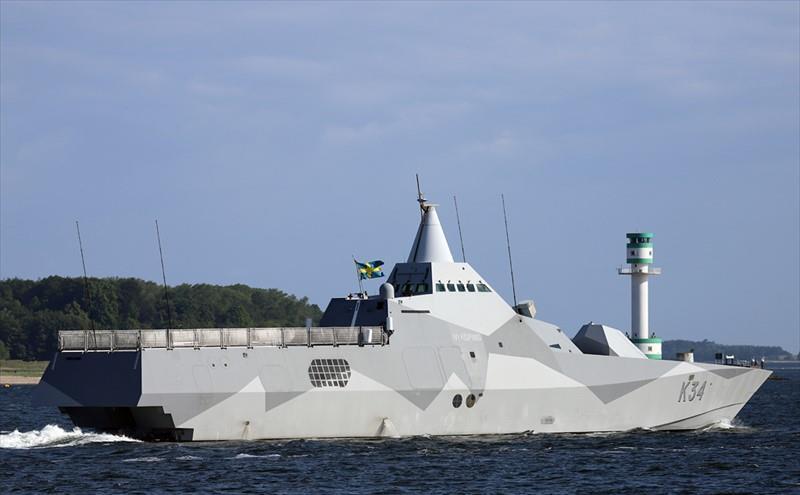 SWEDISH WARSHIP K34 - Vesseljoin