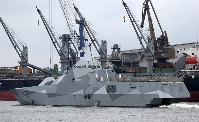 SWEDISH WARSHIP K34 - Vesseljoin