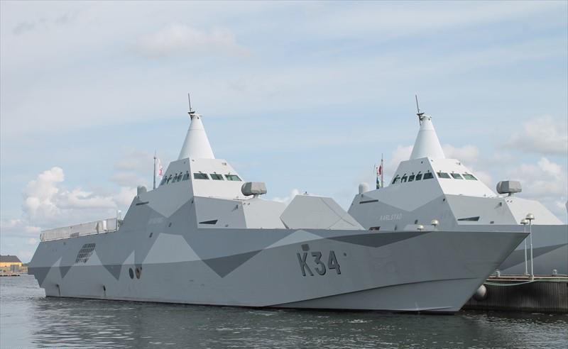SWEDISH WARSHIP K34 - Vesseljoin