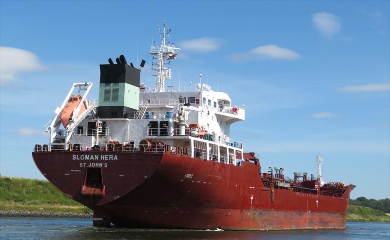 SLOMAN HERA (Oil or Chemical Tanker) - IMO: 9466714 | Vessel Details