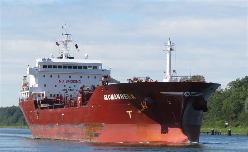 SLOMAN HERA (Oil or Chemical Tanker) - IMO: 9466714 | Vessel Details