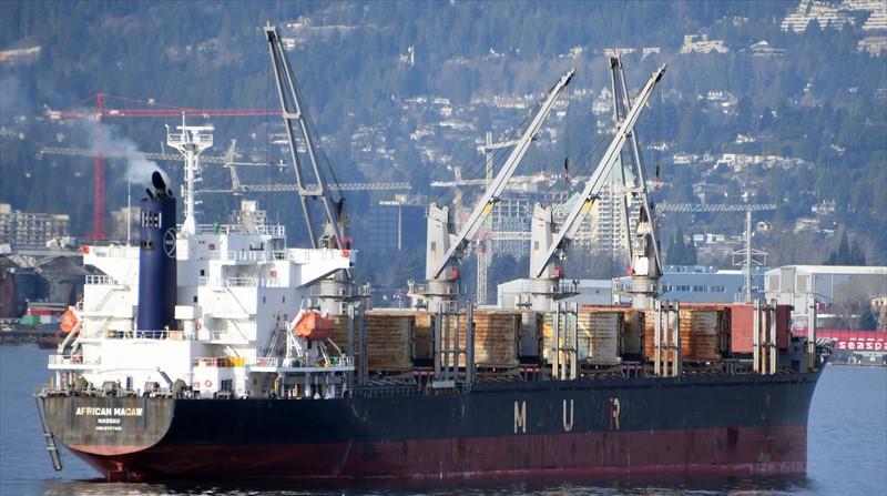 AFRICAN MACAW - Vesseljoin