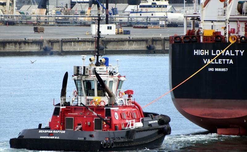 SEASPAN RAPTOR - Vesseljoin