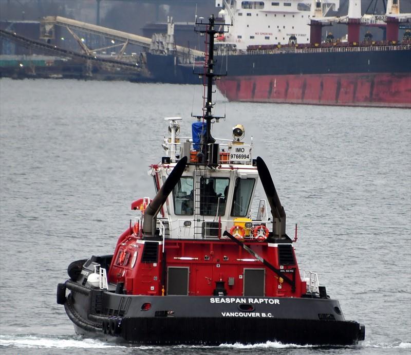 SEASPAN RAPTOR - Vesseljoin