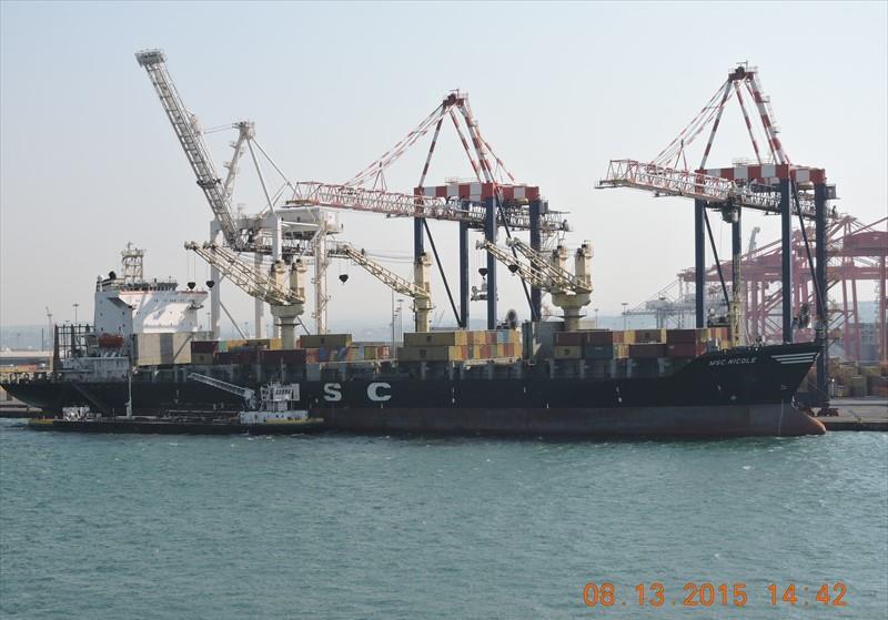 MSC NICOLE - Vesseljoin