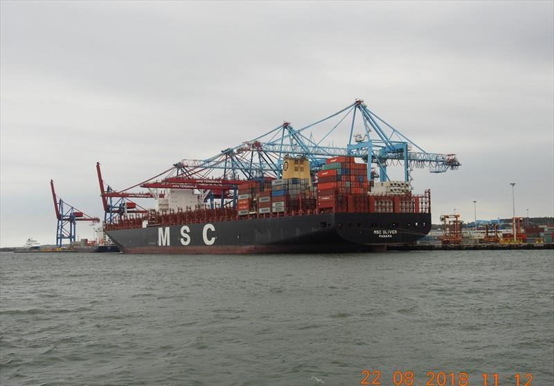 MSC OLIVER - Vesseljoin