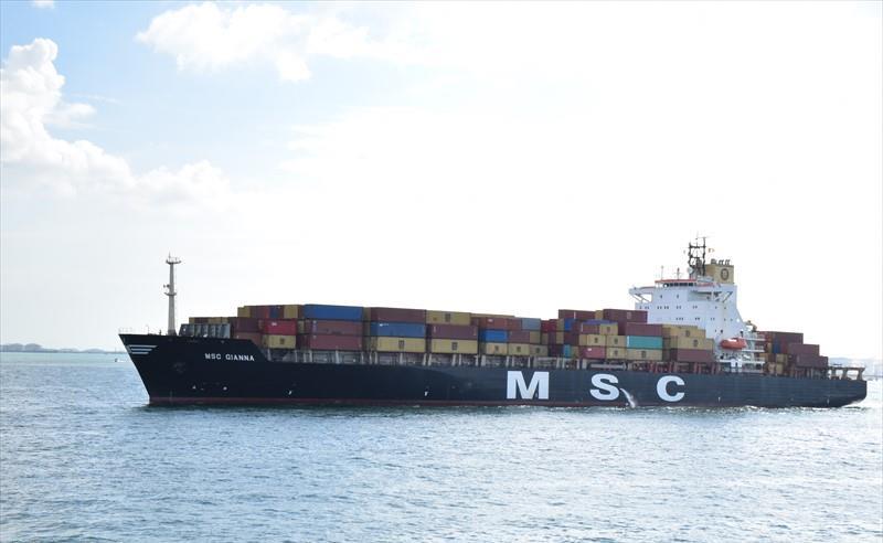 MSC GIANNA - Vesseljoin