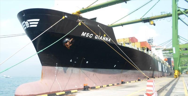 MSC GIANNA - Vesseljoin