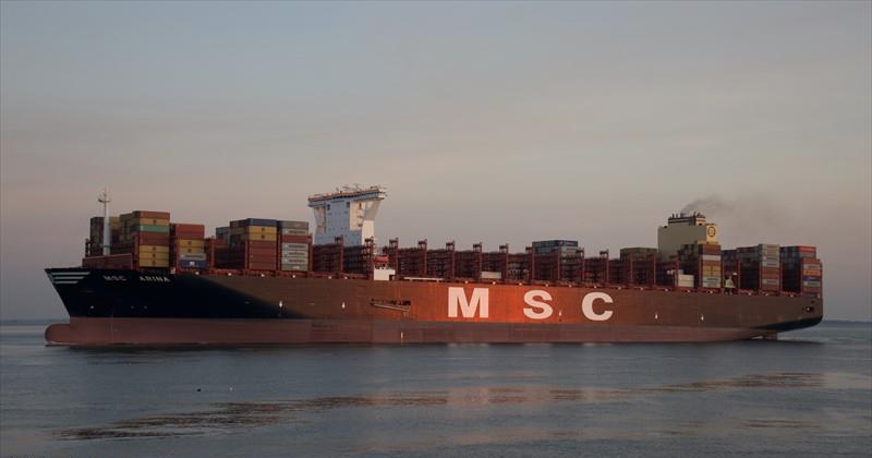 MSC ARINA - Vesseljoin