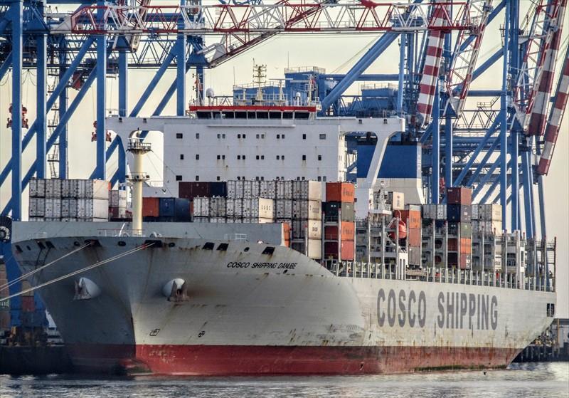 COSCO SHIPPING DANUBE - Vesseljoin