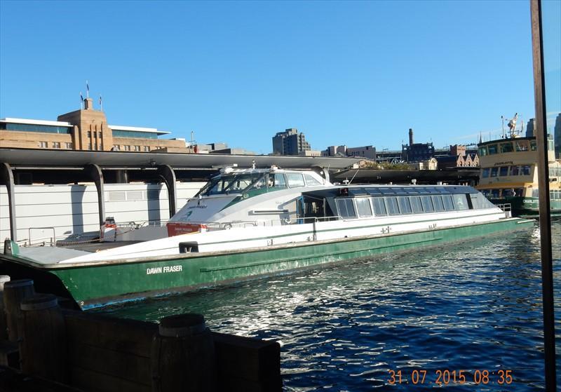 DAWN FRASER - Vesseljoin