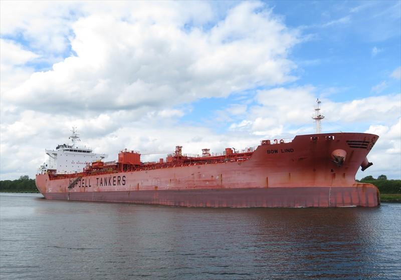 BOW LIND (Oil or Chemical Tanker) - IMO: 9388314 | Vessel Details